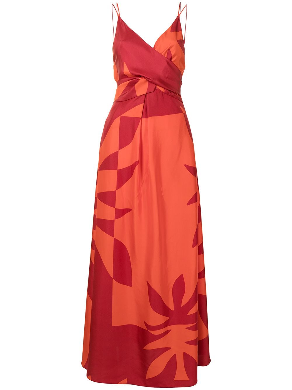manning cartell orange dress Manning Cartell Flame Tree Silk Dress In Orange - 49% Off
