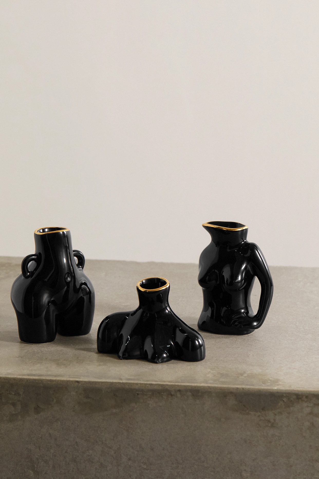 Anissa Kermiche Jugs Jug, Love Handles And Breast Friend Mini Gold