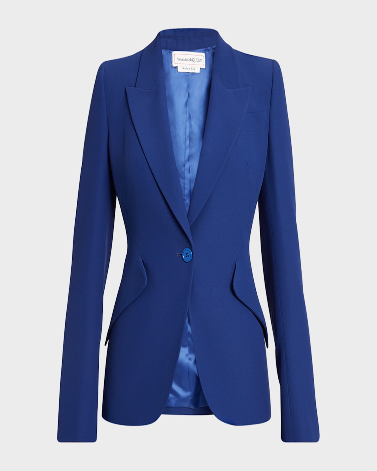 Alexander Mcqueen Classic Single-Breasted Suiting Blazer