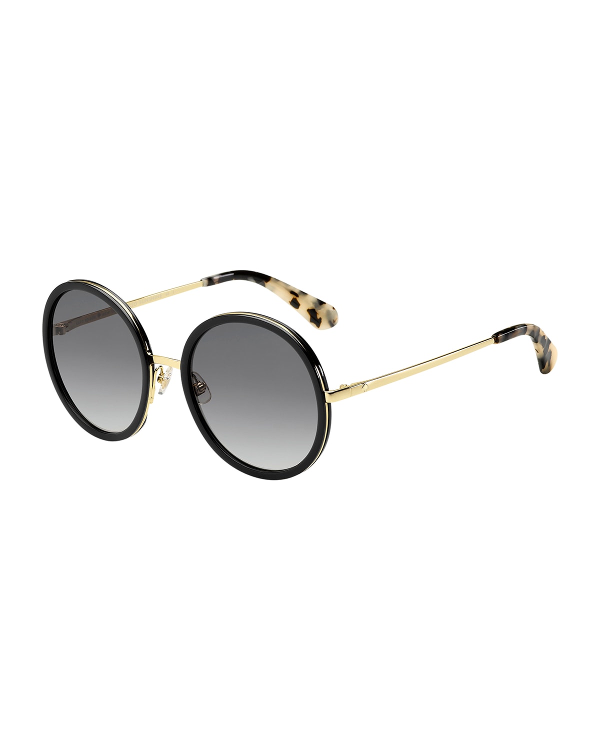 Kate Spade New York Lamonica Round Sunglasses - Black  display picture 1