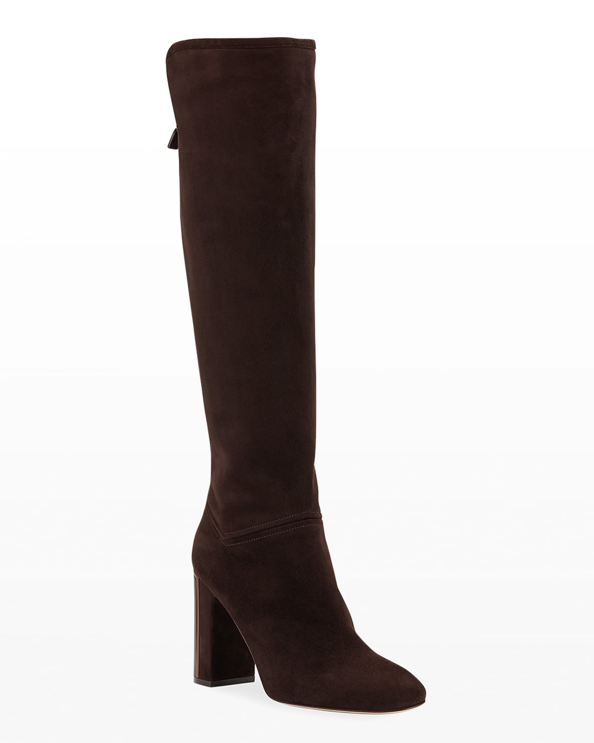 chocolate suede boots