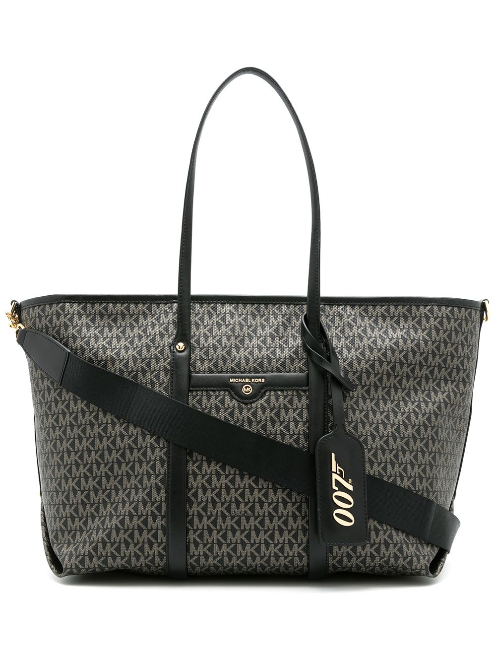 Michael Kors X 007 Beck Logo Tote Bag - Black | Editorialist