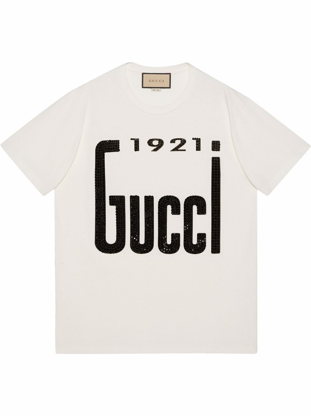 GUCCI アイボリー ロゴ Tシャツ 1921 Gucci 1921 Print T-Shirt - White | Editorialist