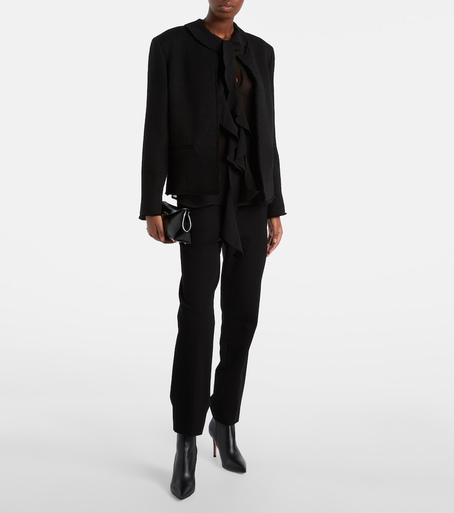 GIANVITO ROSSI Gianvito Rossi Levy 85 Leather Ankle Boots