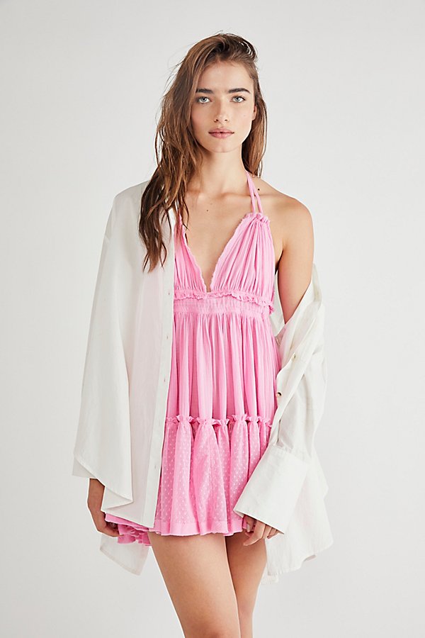 Free People 100 Degree Mini Dress - Tender Fern | Editorialist