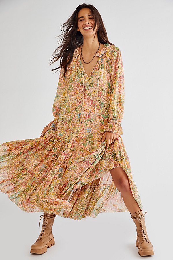 strapless open back dress Free People Bluebell Maxi Dress – Josie's Boutique main image 0