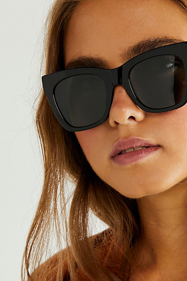 Free People Billie Polarized Sunglasses By - Black  display picture 2