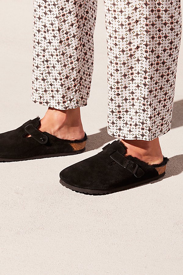 BIRKENSTOCK Birkenstock Boston Shearling Clogs