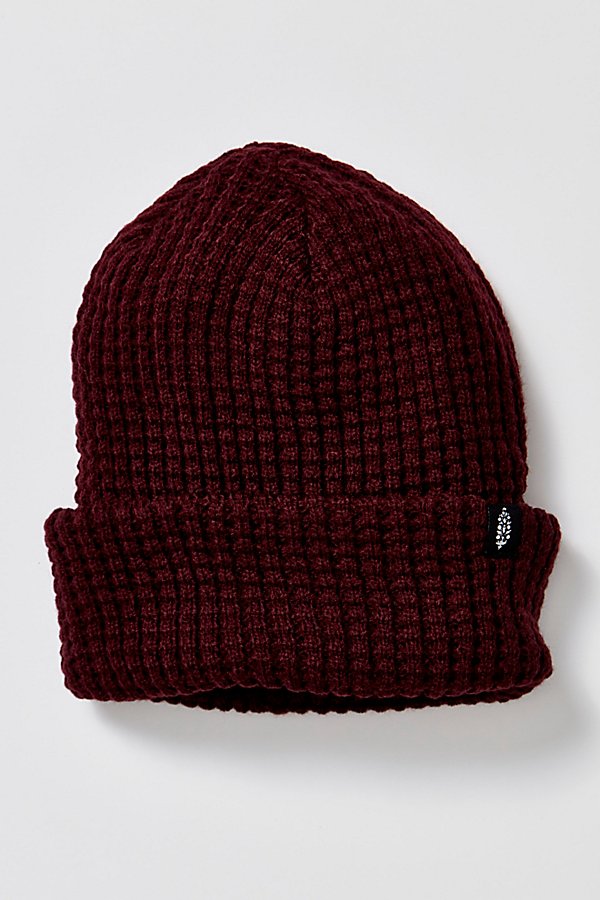 NWT Free People Flat Out Cuffed Beanie in Maroon Free People Flat Out Cuffed Beanie in Maroon | eBay main image 4