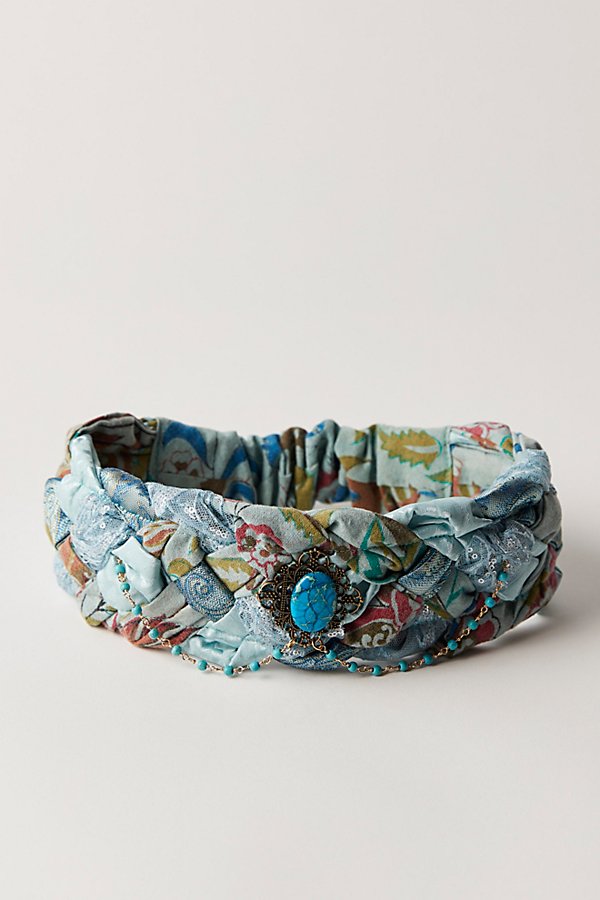 Curried Myrrh Willa Braided Headband - Cinnamon Dolce  display picture 1