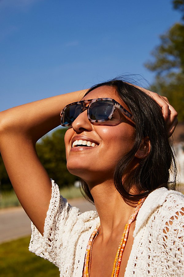 FREE PEOPLE Royal Polarized Aviator Sunglasses
