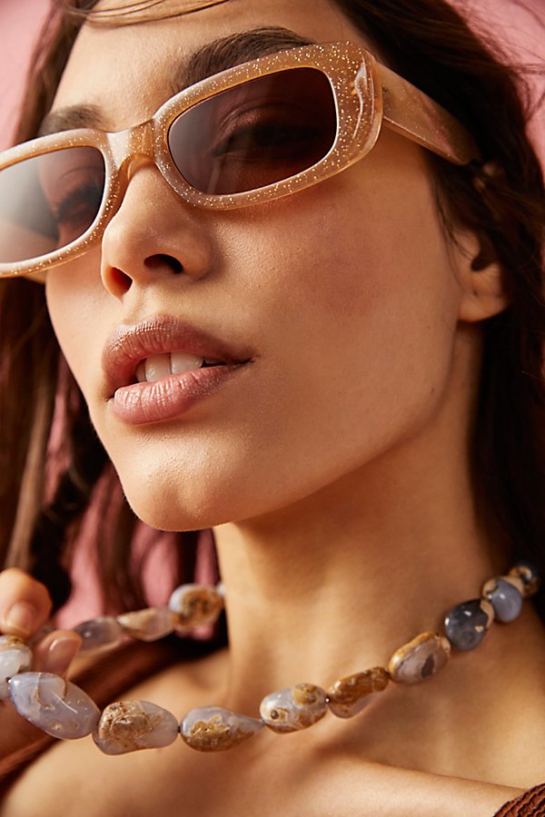 Free people New Sensation Rectangle Sunglasses Free People + New Sensation Rectangle Sunglasses main image 4