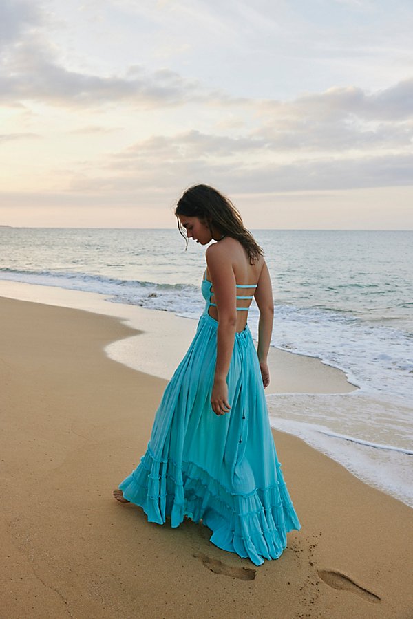 chinese dress ladies Free People Endless Summer Extratropical Maxi Dress – White Chocolate  Couture main image 0