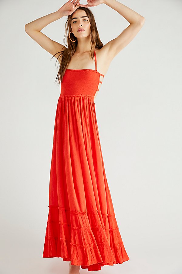 women maxi dress summer Summer Sunlit Breeze Floral Maxi Sundress