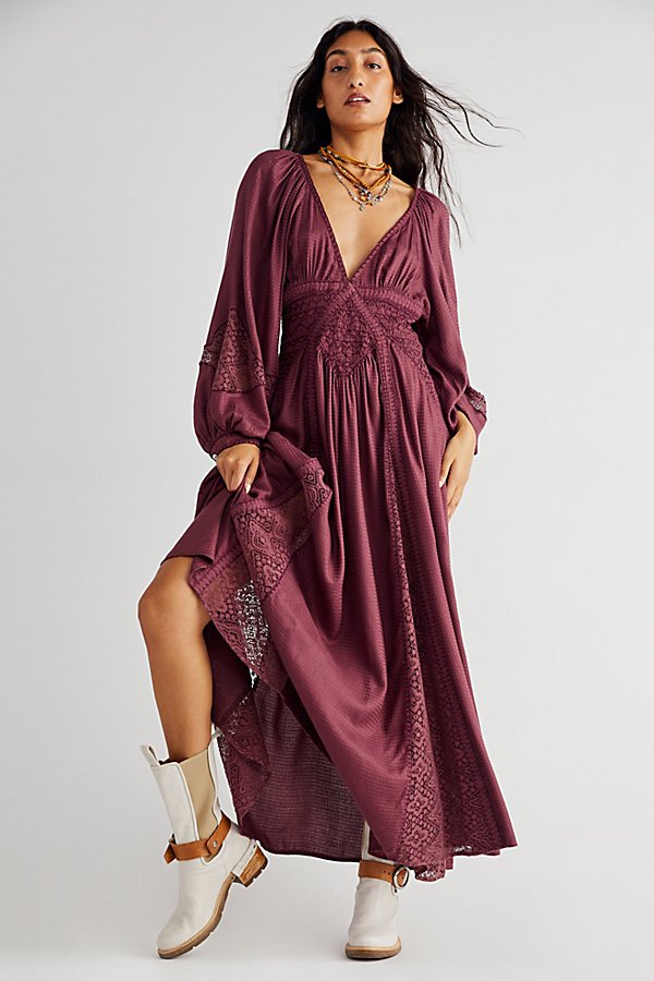 Free People Southwest Lace Maxi Dress - Ivory | Editorialist Free People Southwest Lace Maxi Dress - Ivory | Editorialist