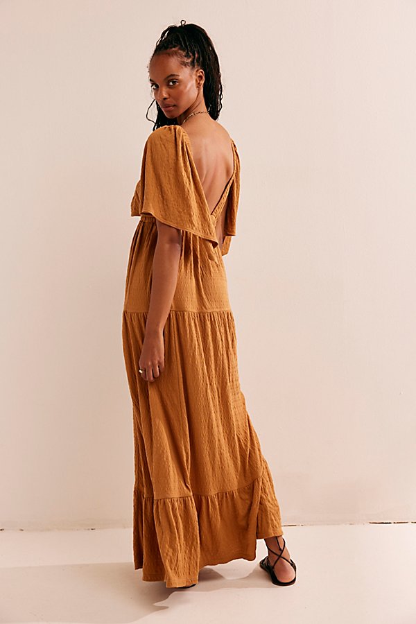 chinese dress ladies Free People Carmen TIE Back Maxi Dress (Purple Combo) (XS) at Amazon  Women's Clothing store