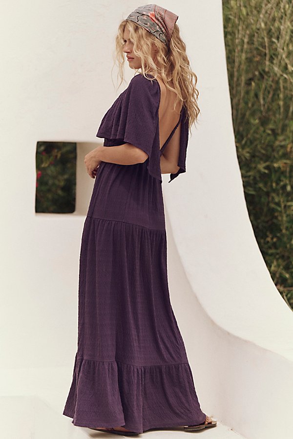 Free People La La Maxi Dress - Love Potion | Editorialist