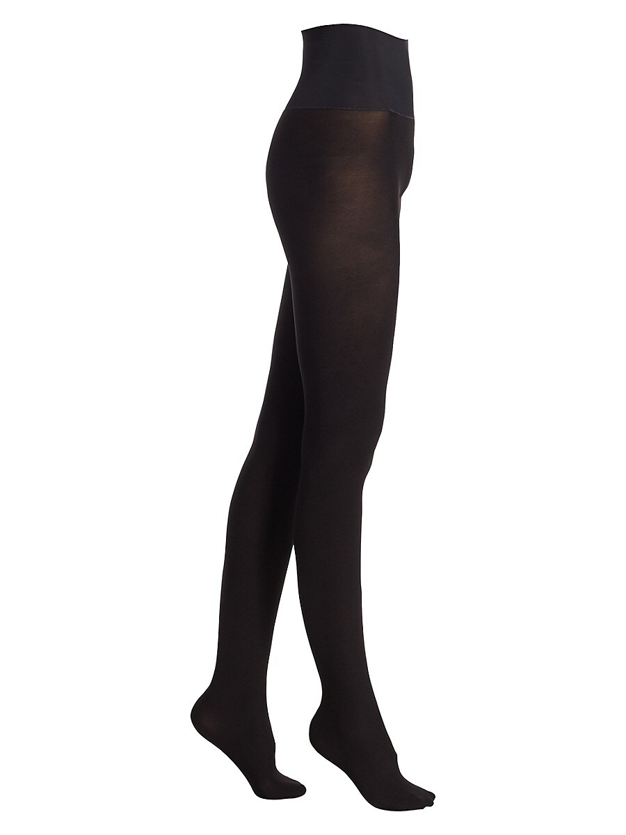 Commando Perfectly Opaque Matte Tights - Black | Editorialist