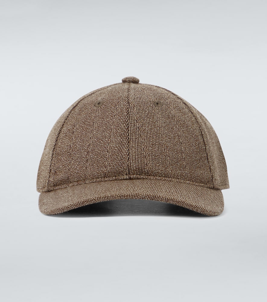 Buy Our Legacy Ballcap Tweed Baseball Cap - Brown At 40% Off