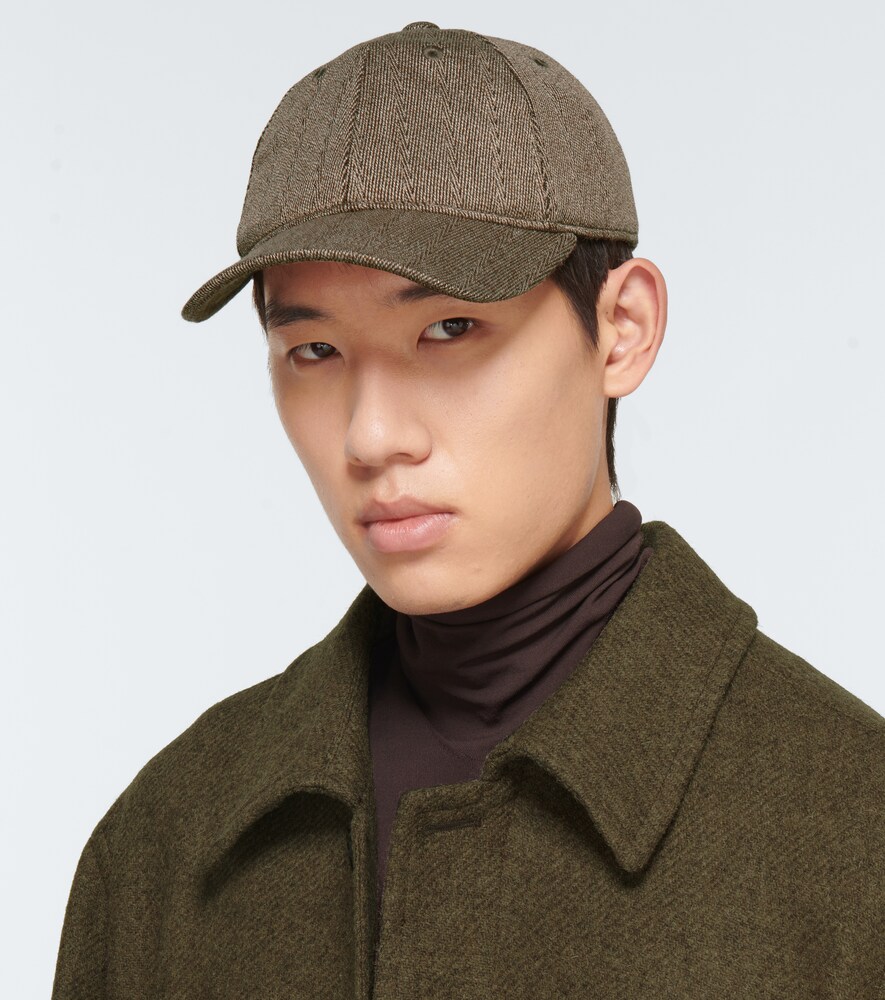 Our Legacy Ballcap Tweed Baseball Cap In Brown - 40% Off