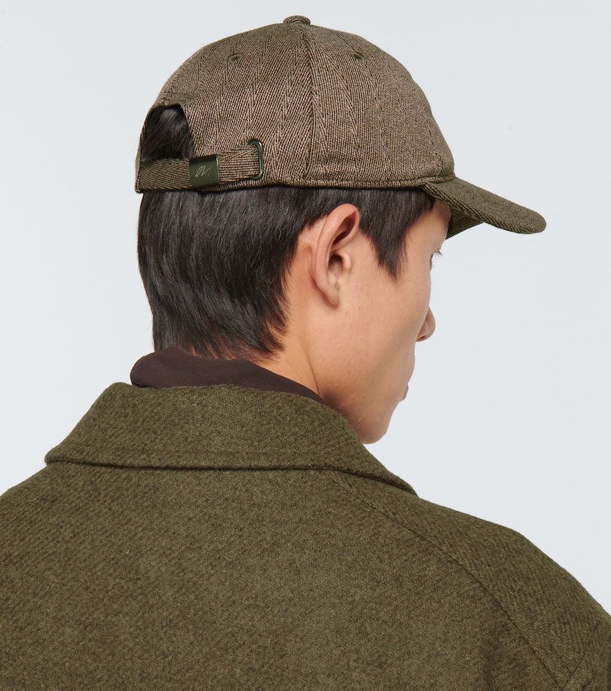 Our Legacy Ballcap Tweed Baseball Cap In Brown - 40% Off