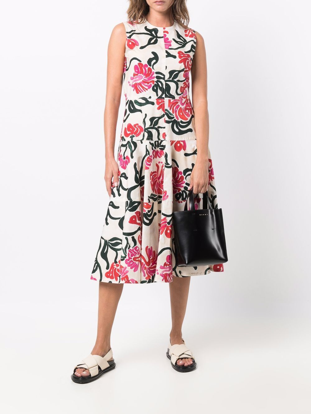 MARNI Marni Mini Museo Leather Tote