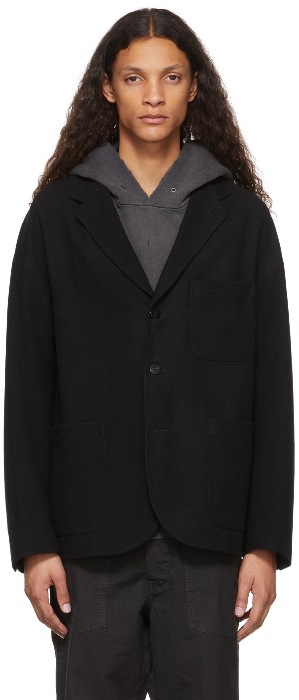 ジャケット・アウター VISVIM FALKLAND BLAZER Black size1 VISVIM FALKLAND BLAZER Black size1 Visvim Blazer Black