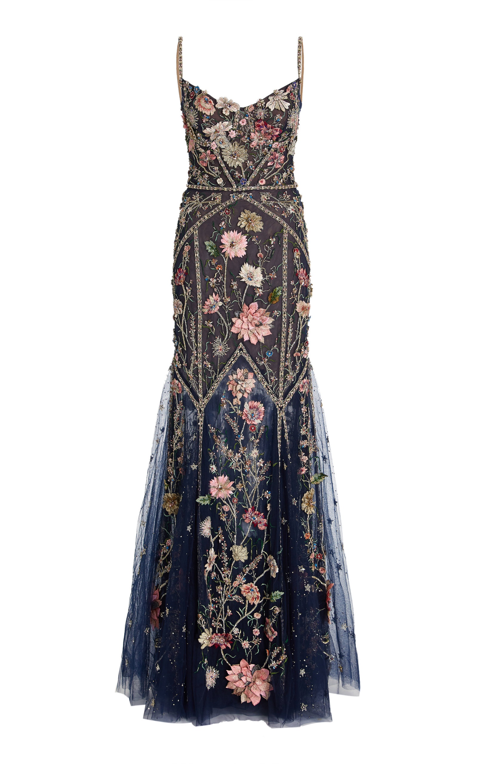 burgundy and gold evening dress CDS563 main image 0