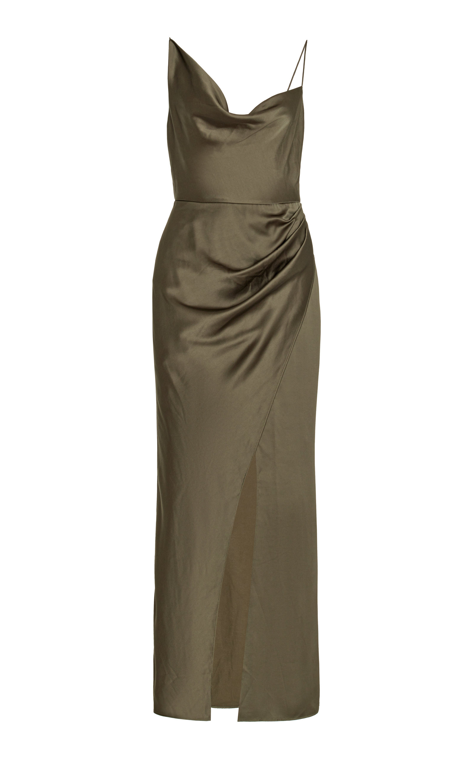 sage green silk mini dress UNSCRIPTED WOMEN'S FASHION DRESSES SAGE GREEN SATIN SLIP DRESS –  Unscripted- Fashion retailer main image 0