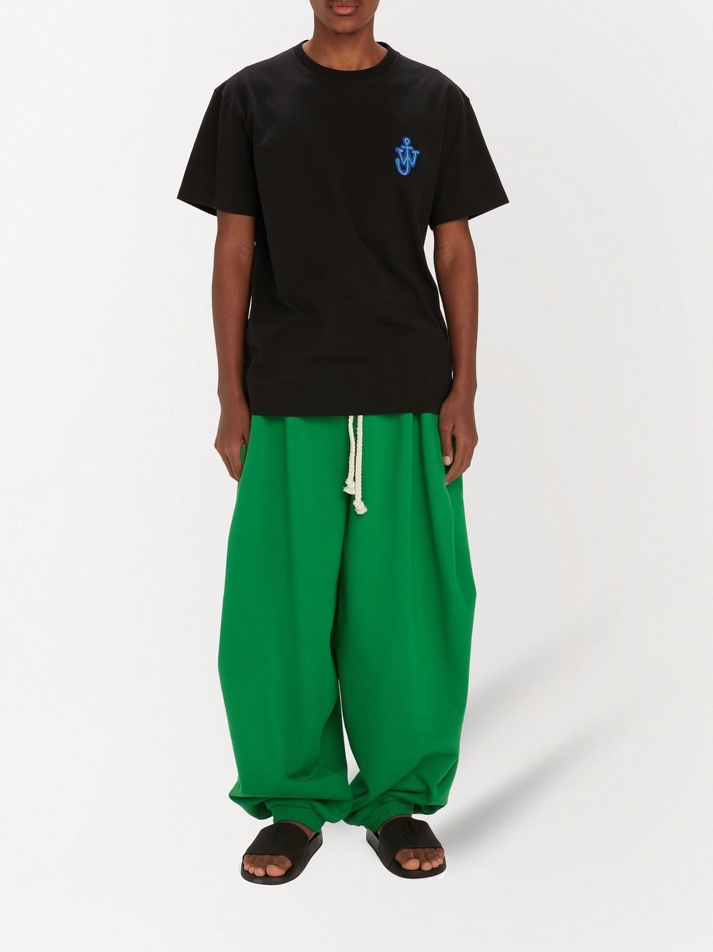 JW ANDERSON anchor logo-patch t-shirt