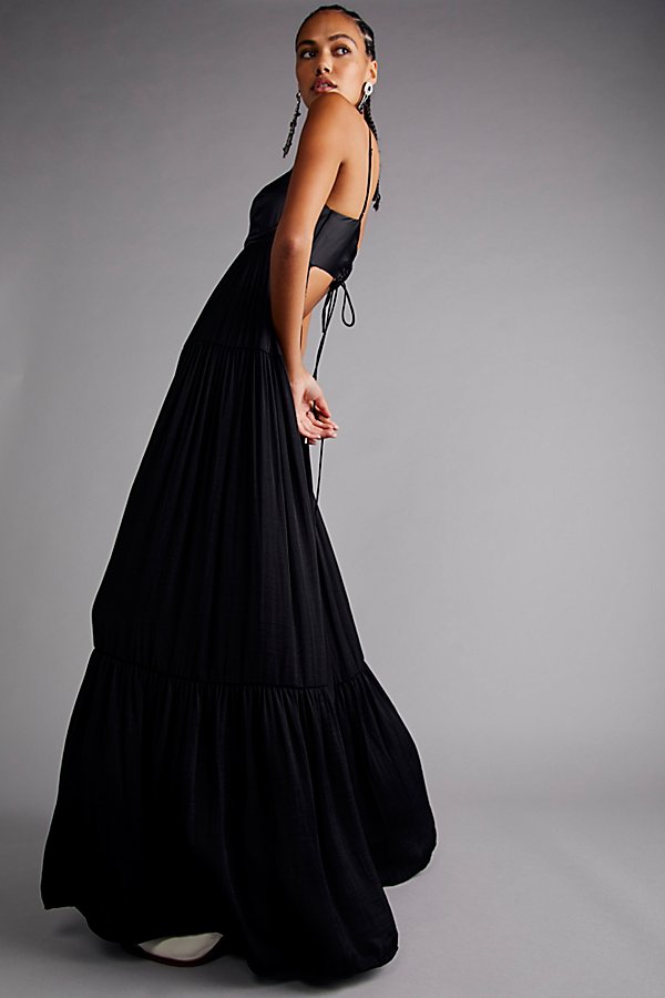 knee length dresses for ladies Freya Maxi Dress Pink
