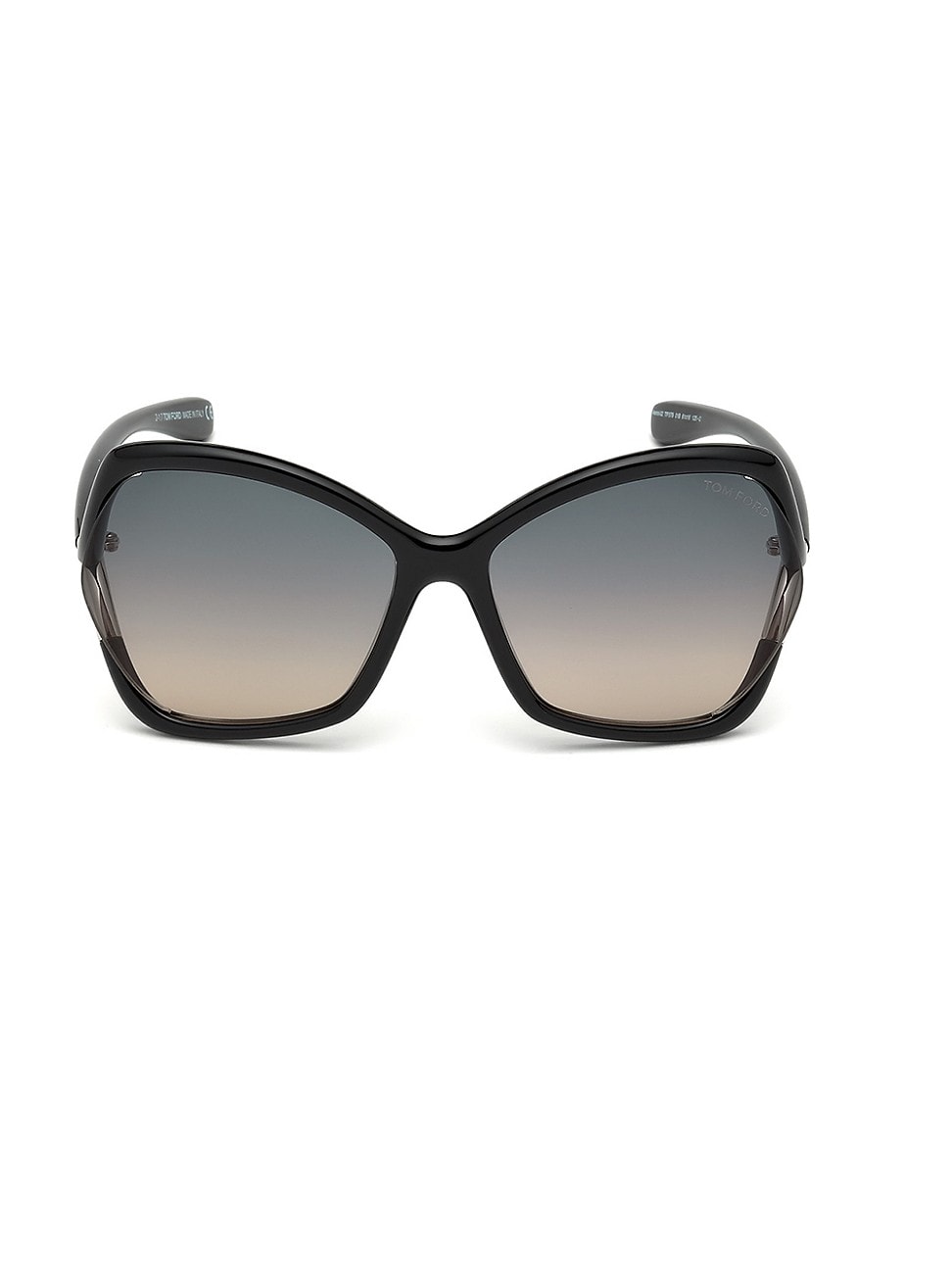 Tom Ford 61mm Astrid Oversized Smoke Lens Sunglasses In  display picture 1