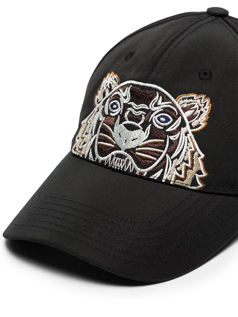 Kenzo Campus Tiger-Embroidered Baseball Cap - Black  display picture 1