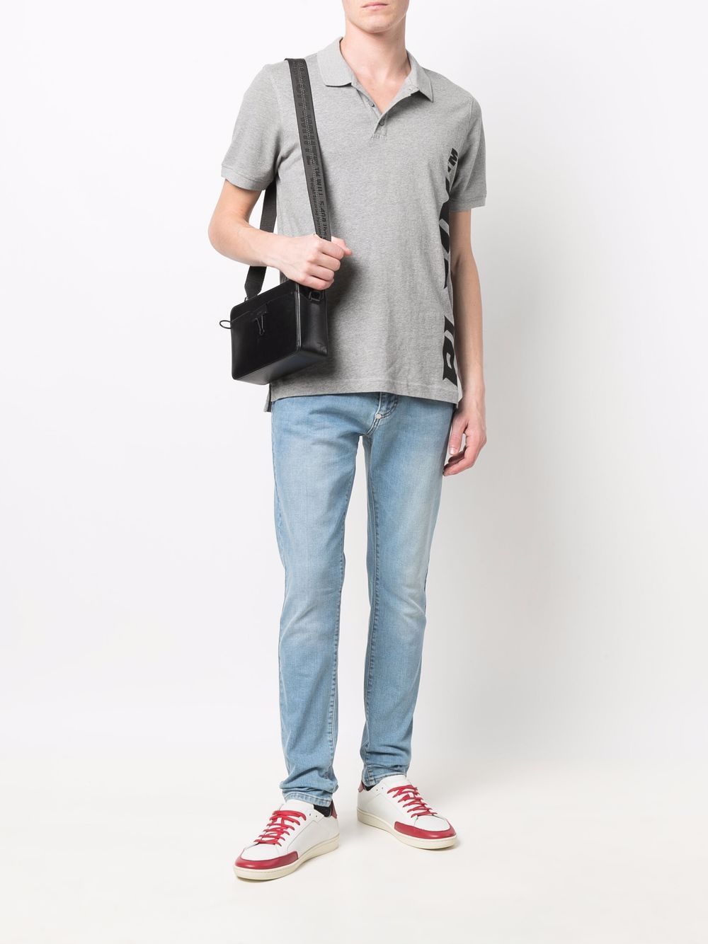PHILIPP PLEIN Philipp Plein Logo Slim-Fit Jeans