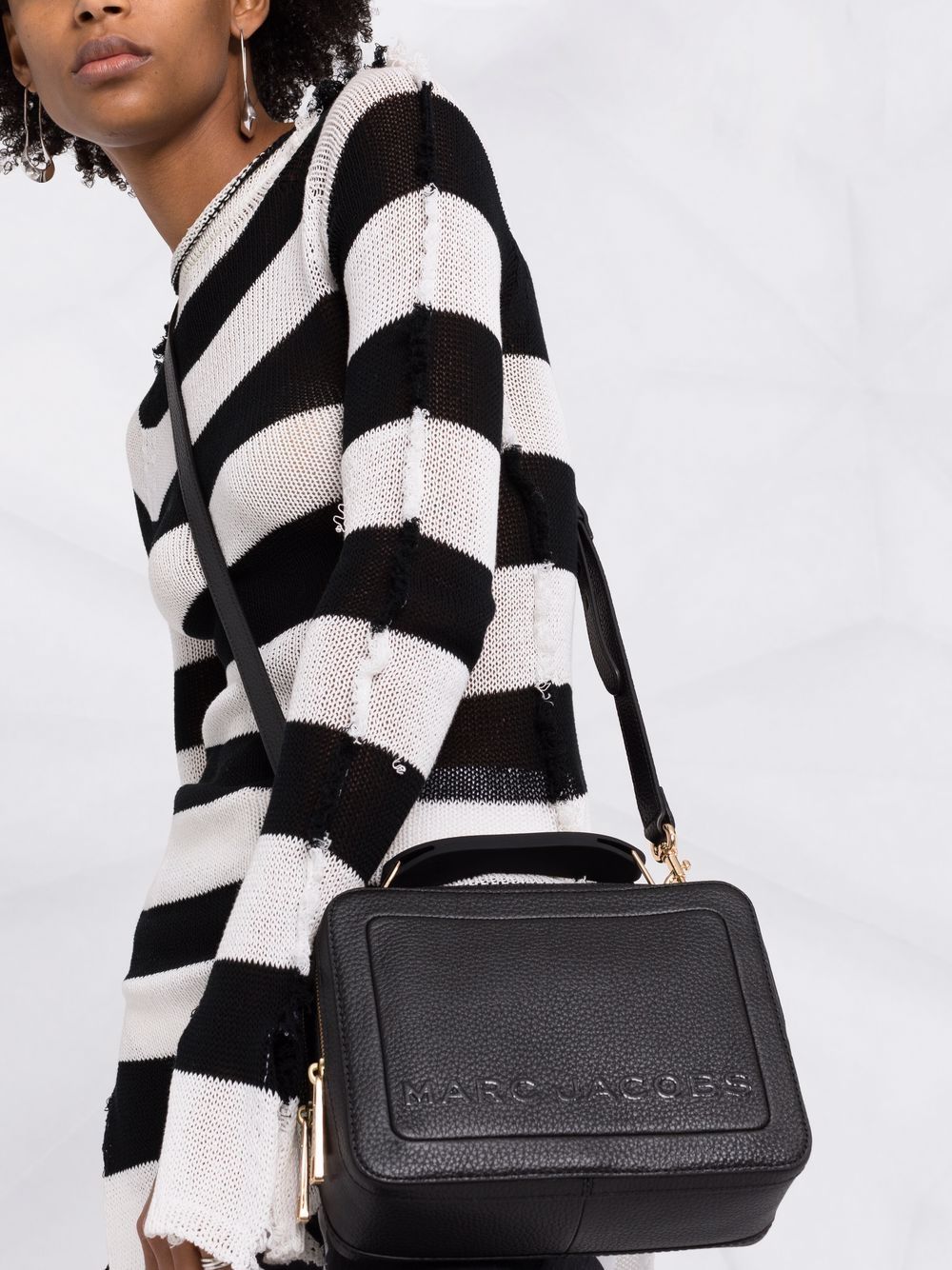 【くぅです】MARC JACOBS THE BOX 23 Marc Jacobs The Box 23 Tote Bag - Black | Editorialist