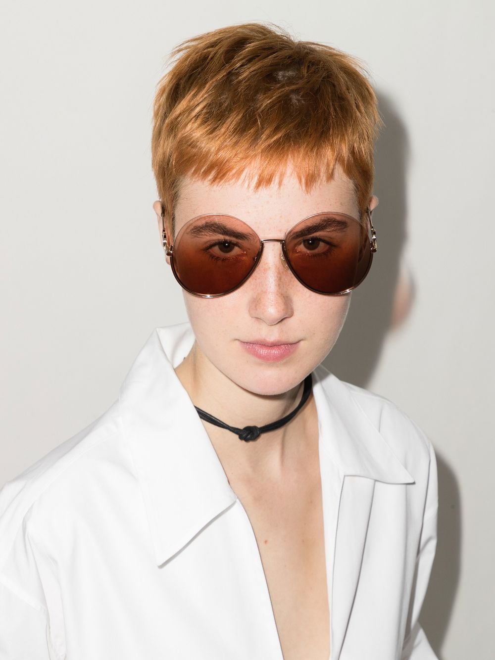 Chloé Eyewear Sofya round-frame sunglasses NWT Chloé® CH0144S Round Sunglasses - EuroOptica main image 2