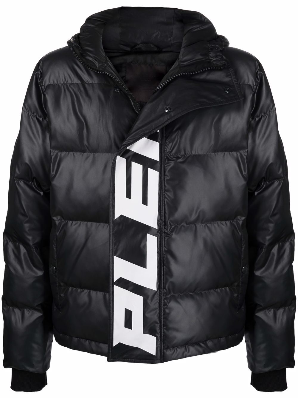 PHILIPP PLEIN Philipp Plein Logo-Print Hooded Padded Jacket