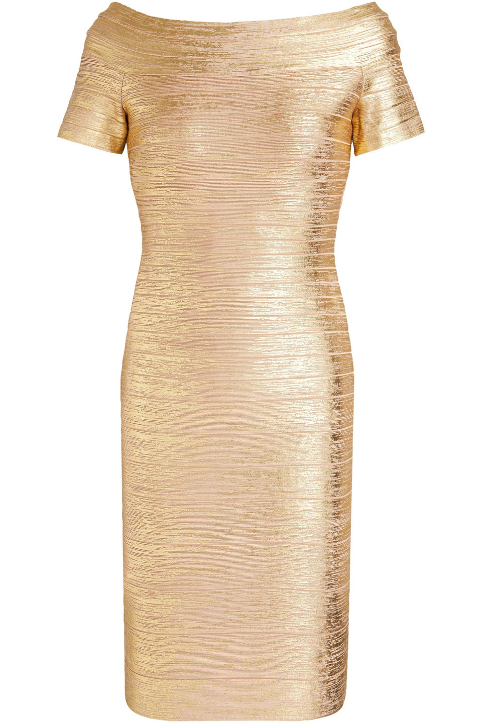 slim fit dress slacks MADISON Gold Metallic Bandage Dress – PinkApple Dresses