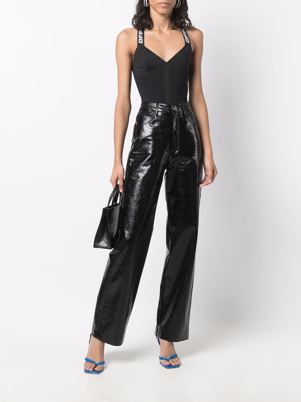 OFF-WHITE Logo-Band Top