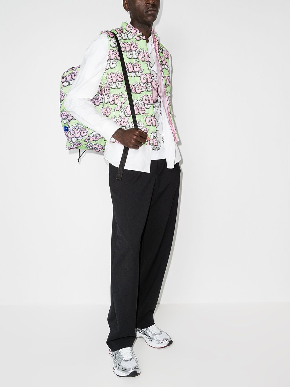 COMME DES GARÇONS Comme Des Garçons Shirt x Kaws Cartoon Logo Gilet