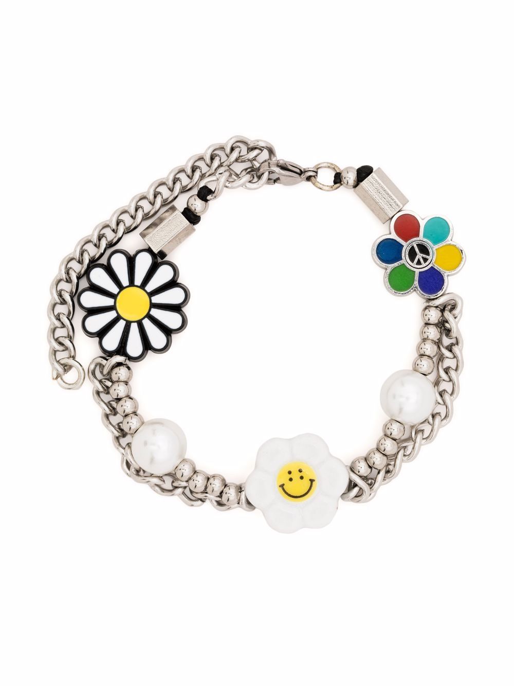 専用 FLOWER ANARCHY BRACELET Salute Flower Anarchy Bracelet - Silver | Editorialist