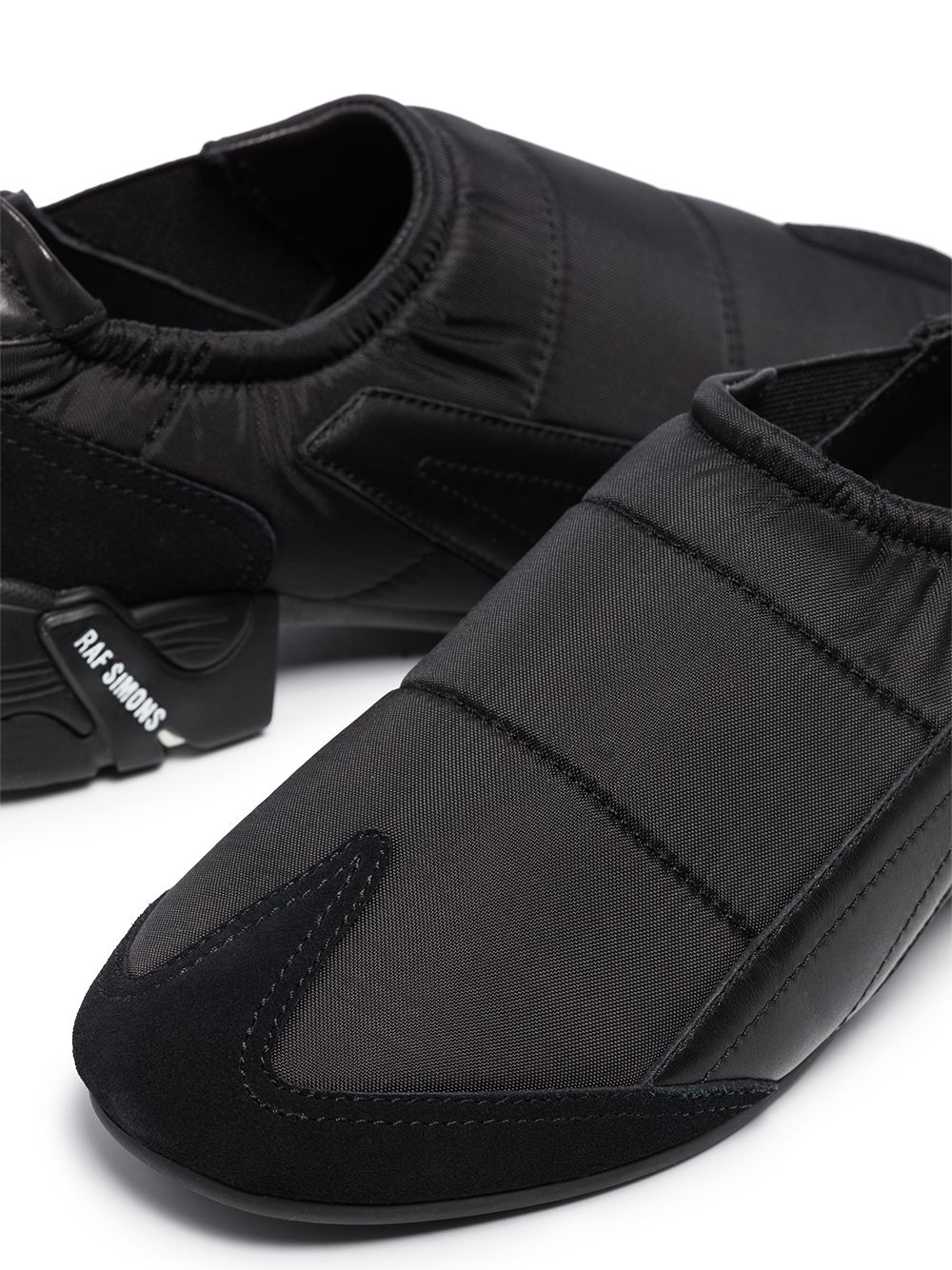 Raf Simons Solaris-22 Slip-On Sneakers In Black - 70% Off