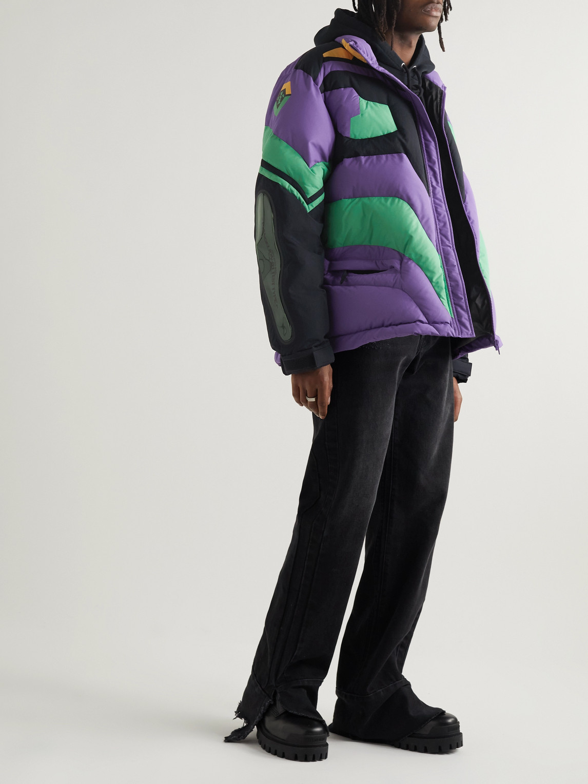 Undercoverism Neon Genesis Evangelion Oversized Colour-Block