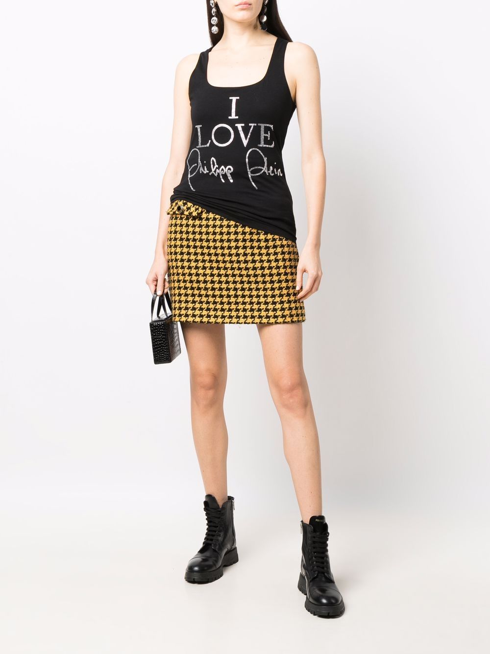 PHILIPP PLEIN Philipp Plein Crystal-Embellished Tank Top