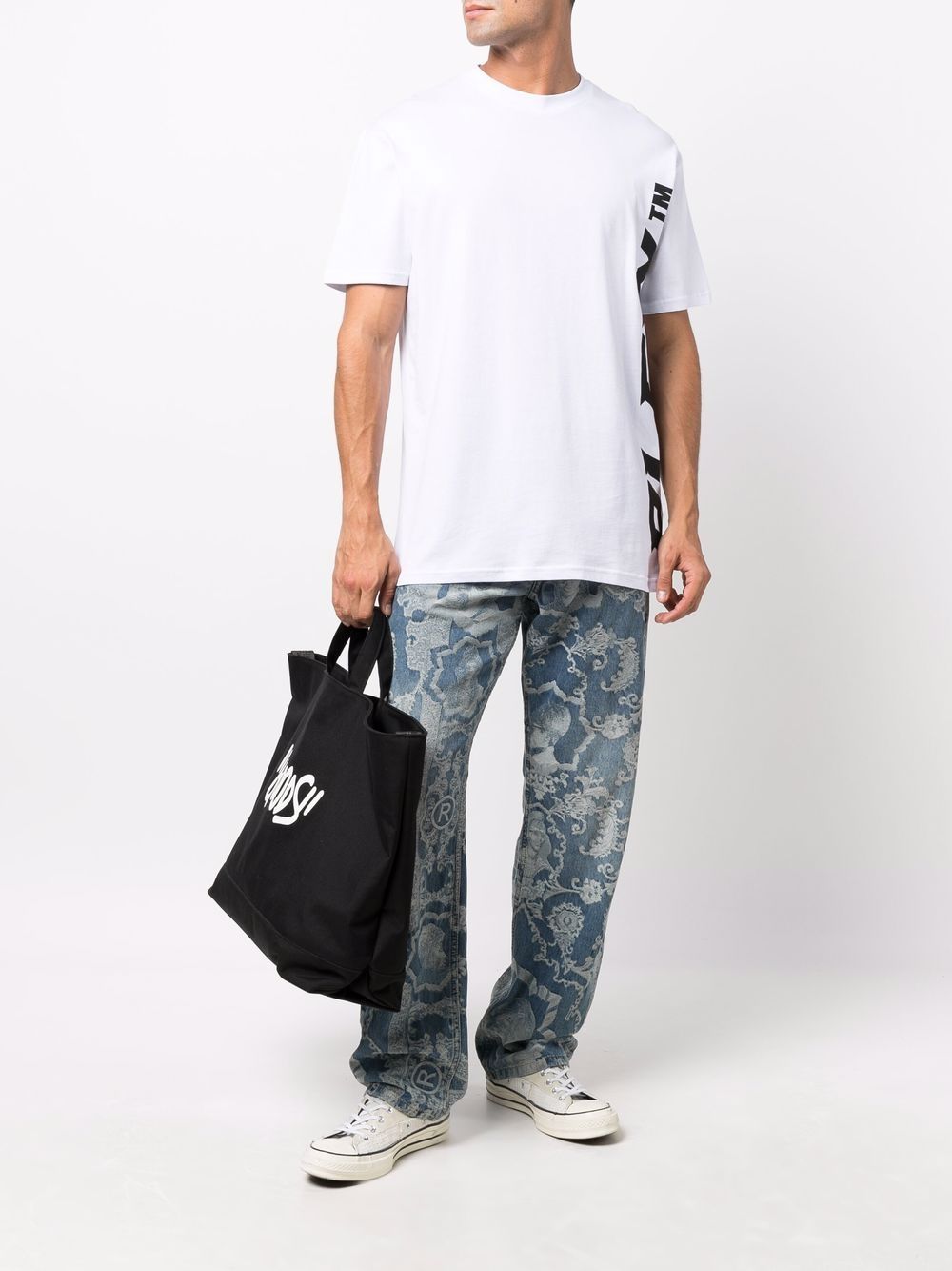 PHILIPP PLEIN skull logo t-shirt