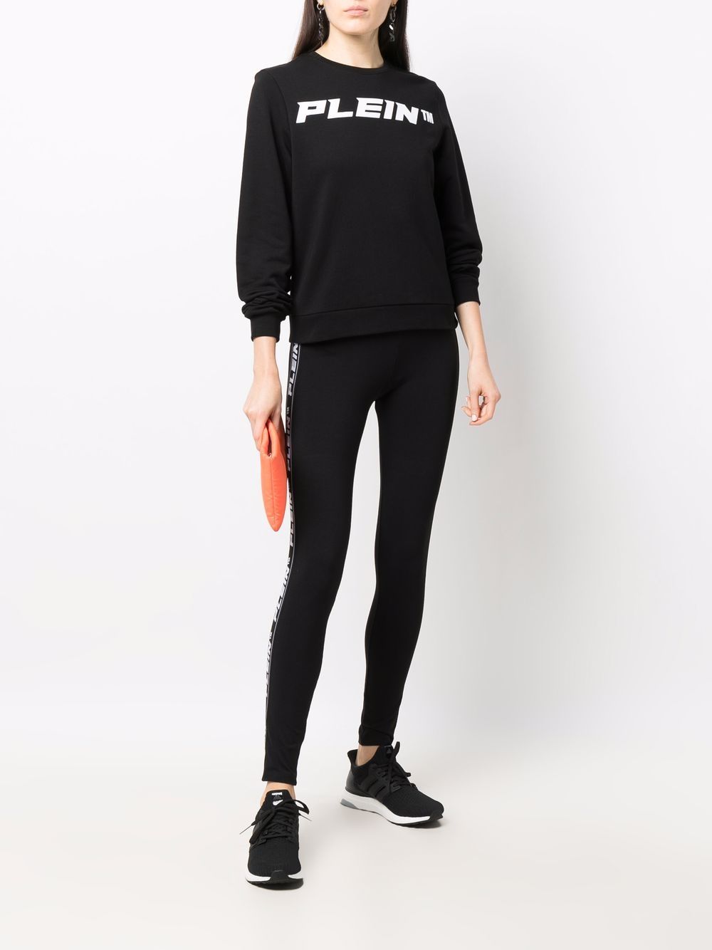 PHILIPP PLEIN logo-print jersey leggings