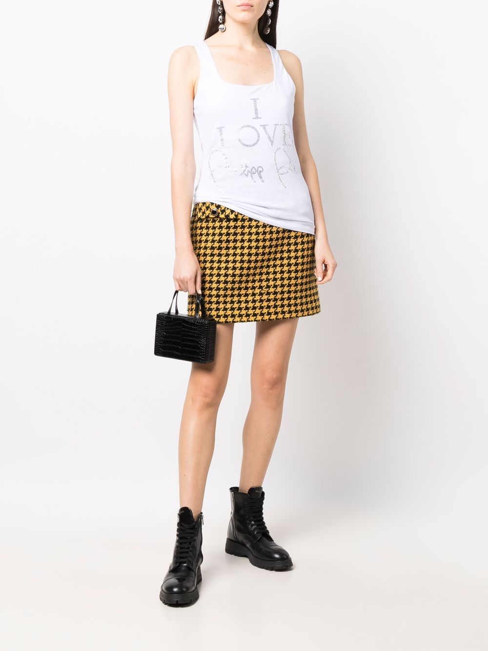 PHILIPP PLEIN Philipp Plein Crystal-Embellished Tank Top