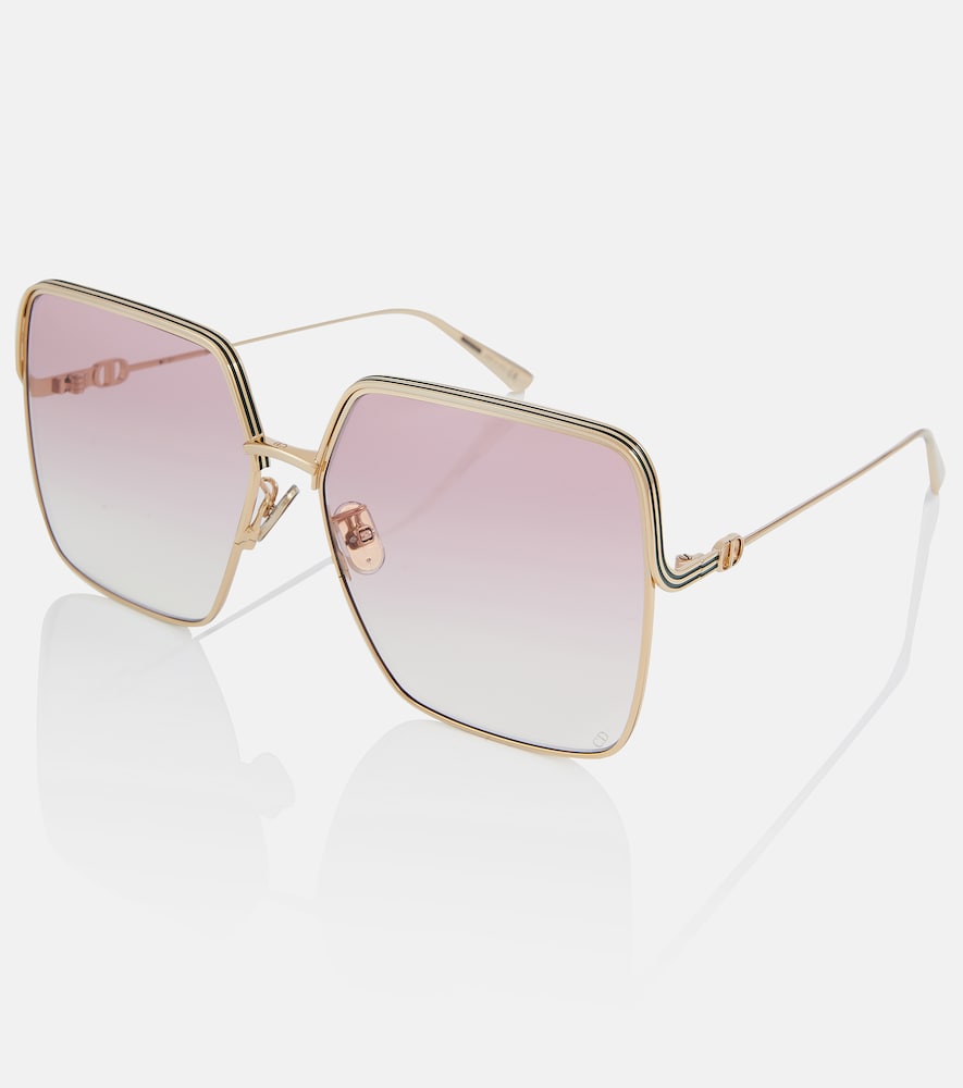 Dior Everdior S1u Square Sunglasses - Pink | Editorialist display picture 2