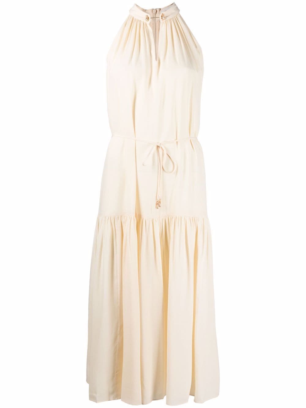 zimmermann pineapple lace dress Zimmermann Pineapple Detail Midi Dress In Neutrals - 41% Off