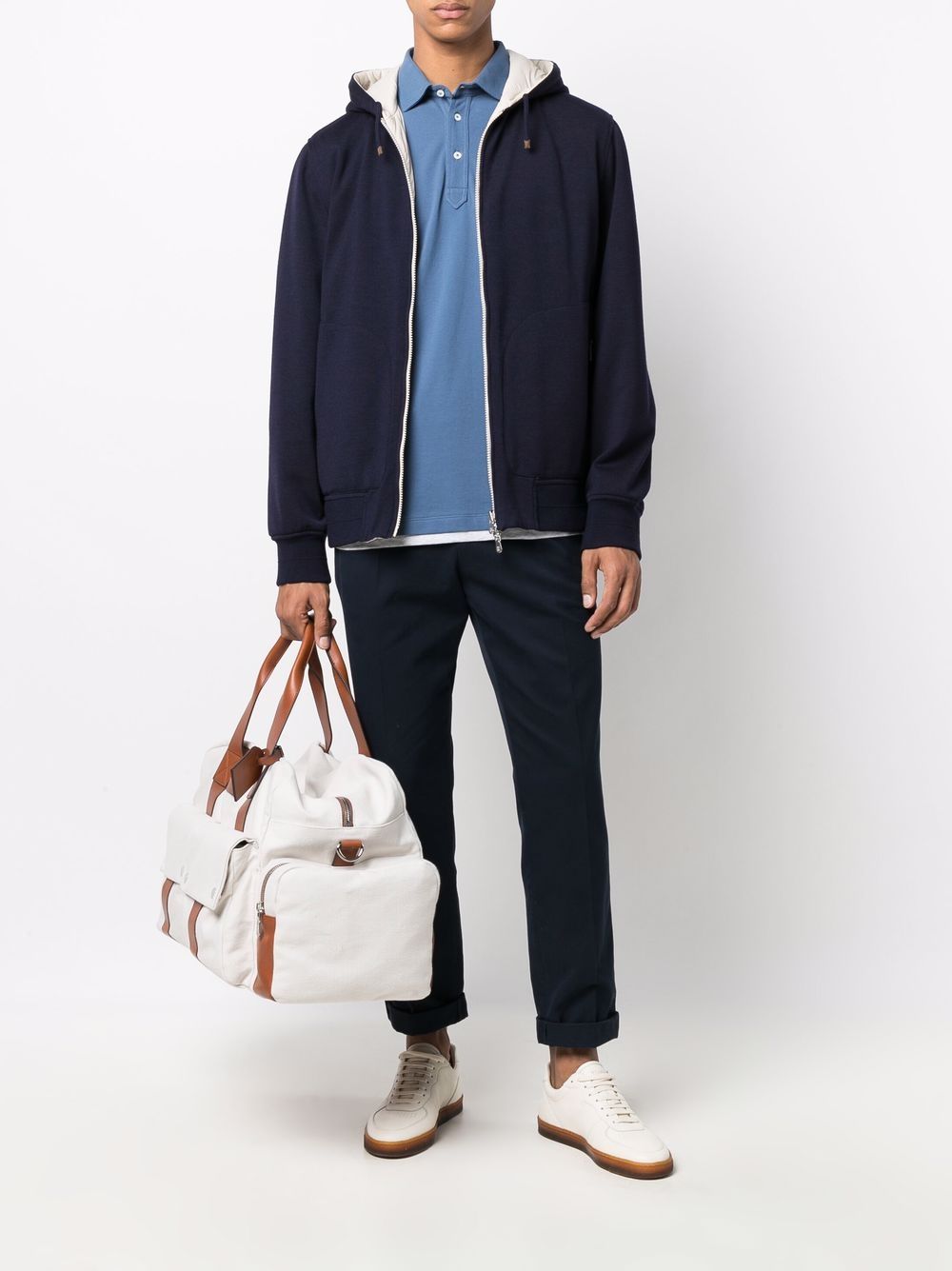 BRUNELLO CUCINELLI Brunello Cucinelli Straight-Leg Cotton Trousers